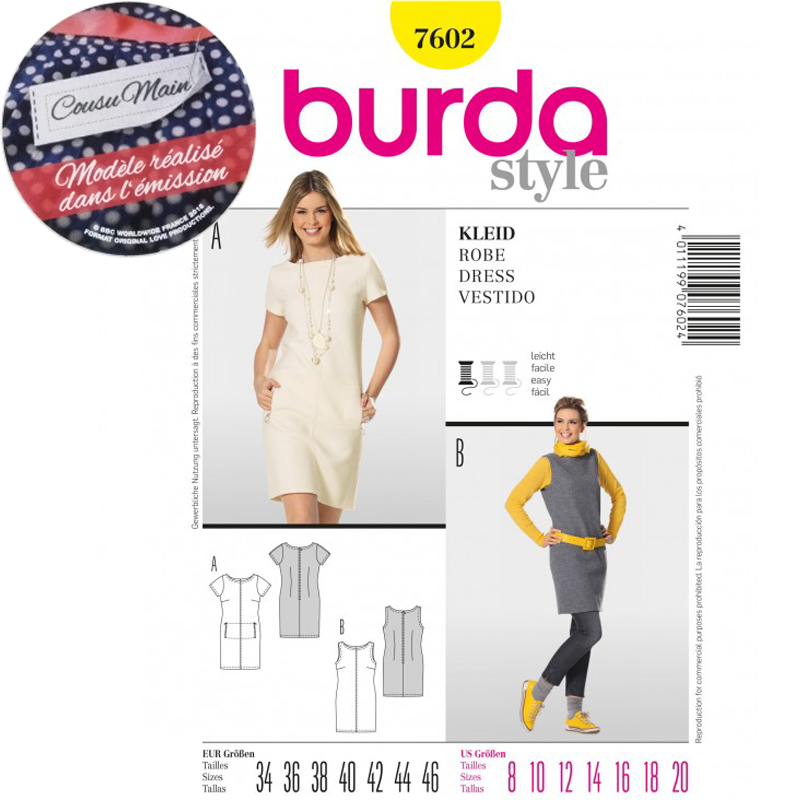 Patron burda couture